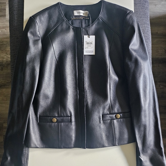 Coach | Jackets & Coats | Coach Leather Jacket | Poshmark